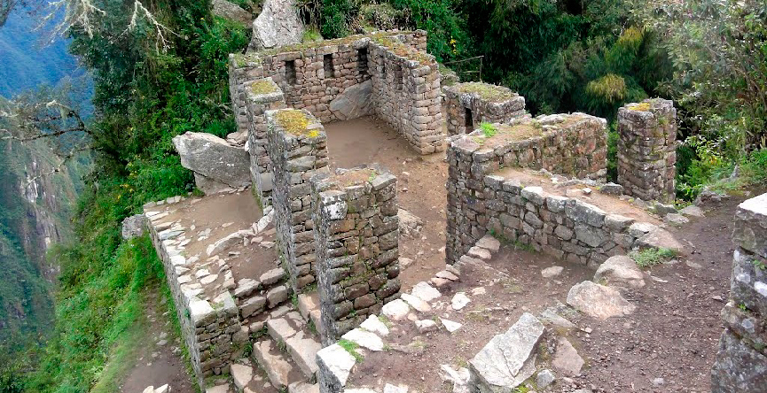 The Amazing Inti Punku or Sun Gate at Machu Picchu